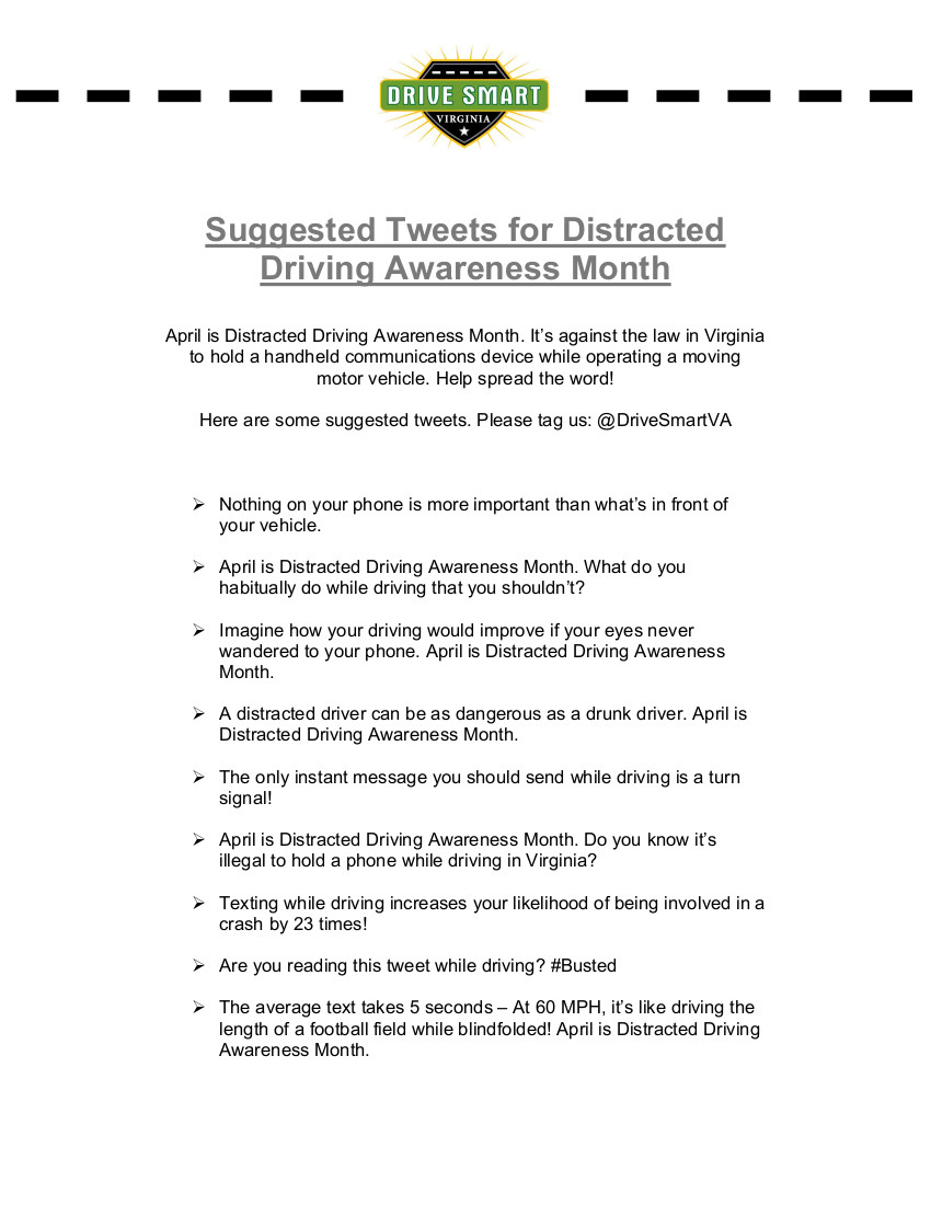 Toolkits - DRIVE SMART Virginia